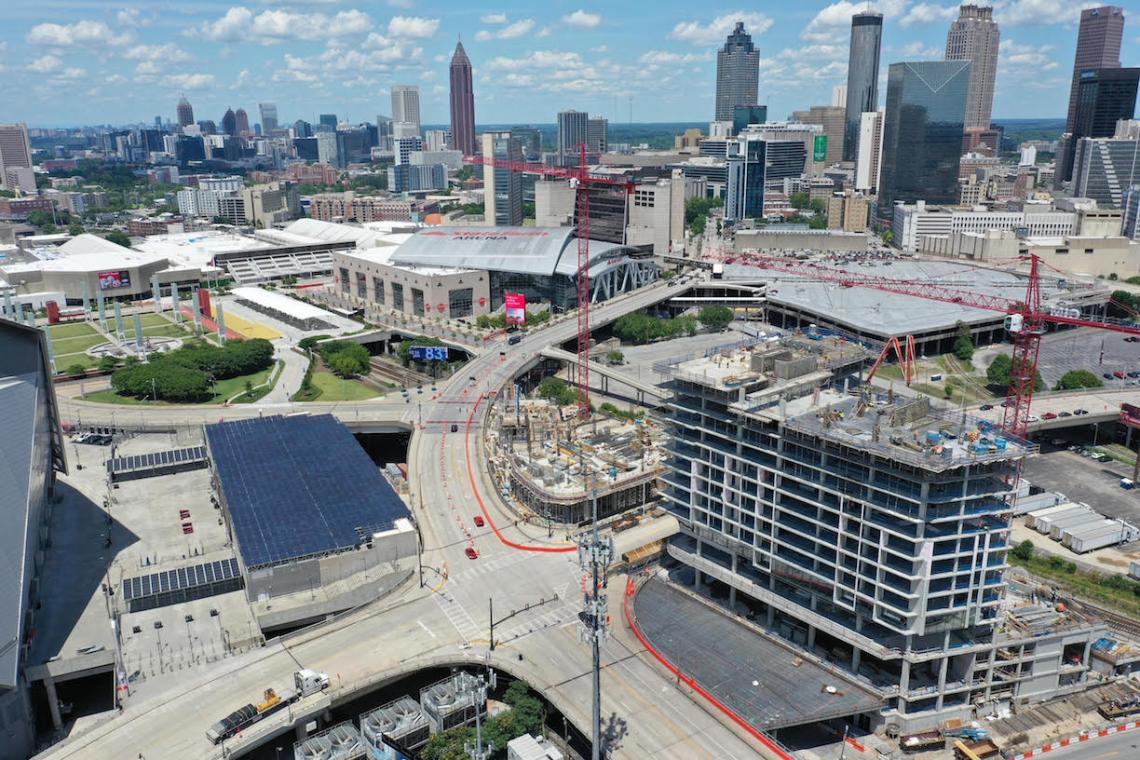 Photos: How development is rising up from Atlanta's Gulch right now | Urbanize Atlanta